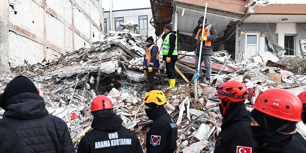 Emergency earthquake relief for Turkey - Fundación MAPFRE