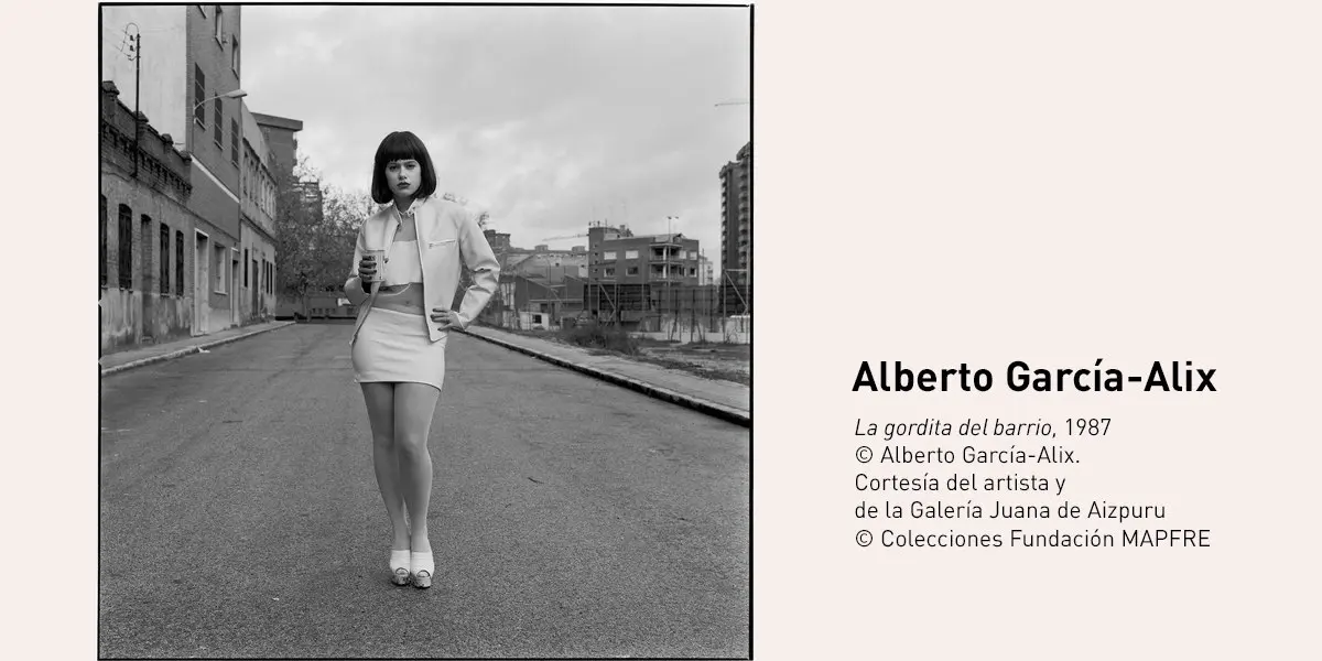 La gordita del barrio por Alberto García Alix - Fundación MAPFRE