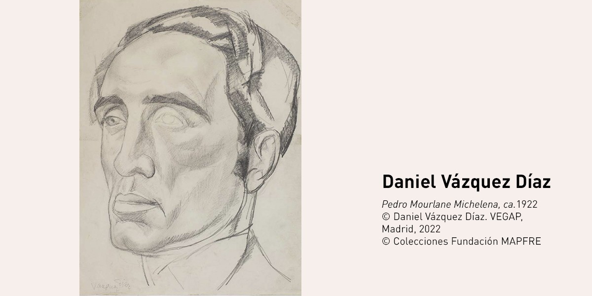 "Pedro Mourlane Michelena" de Daniel Vázquez Díaz