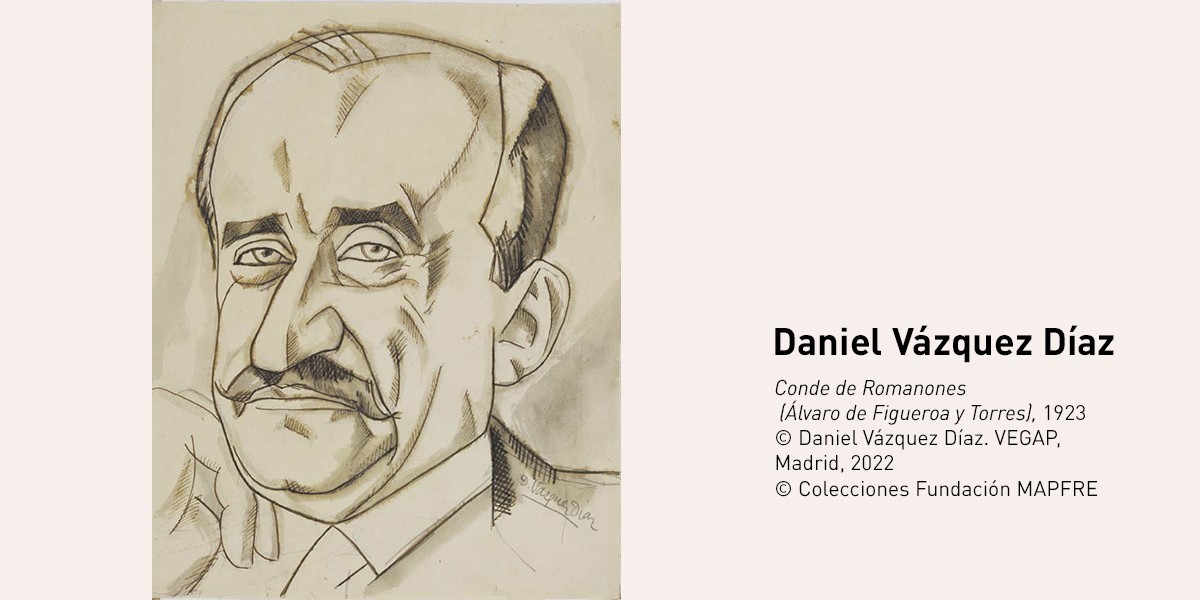 "Conde de Romanones" by Daniel Vázquez Díaz - Fundación MAPFRE