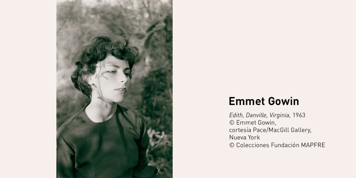 Edith, Danville, Virginia by Emmet Gowin - Fundación MAPFRE