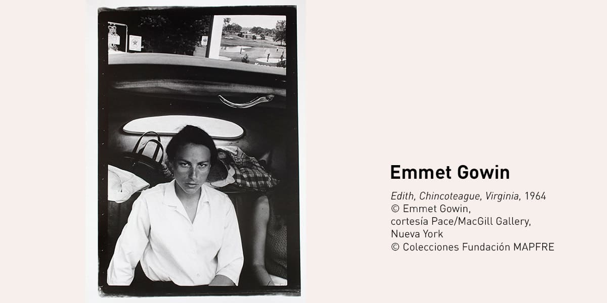 Edith, Chincoteague, Virginia by Emmet Gowin - Fundación MAPFRE