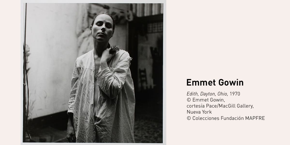 Edith Dayton by Emmet Gowin - Fundación MAPFRE