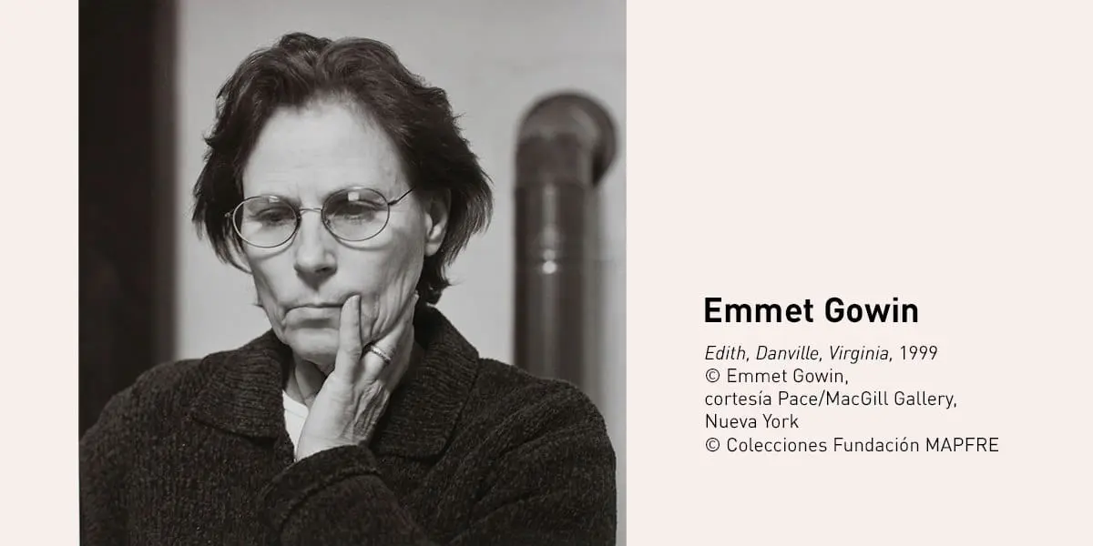 Virginia Edith Danville by Emmet Gowin - Fundación MAPFRE