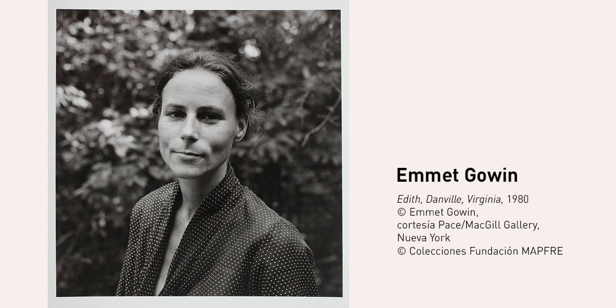 Virginia Edith Danville por Emmet Gowin - Fundación MAPFRE
