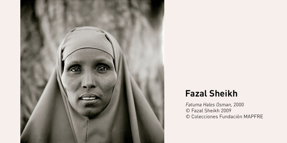 Photographic portrait "Fatuma Hales Osman" - Fundación MAPFRE
