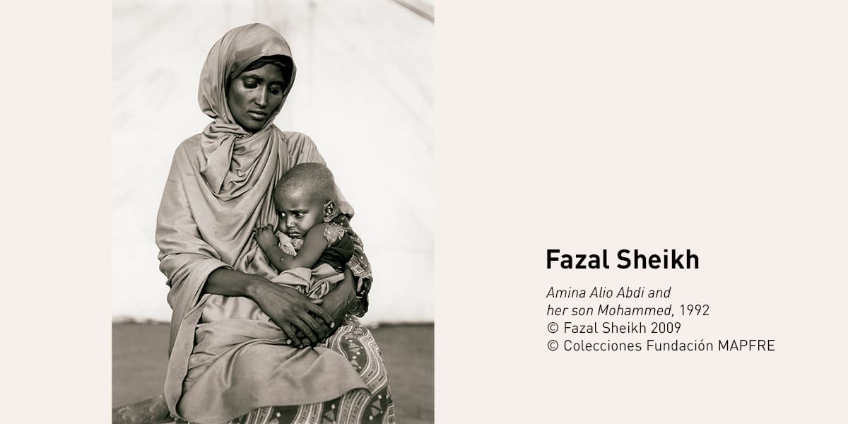 Retrato fotográfico "Amina Alio Abdi and her son Mohammed"