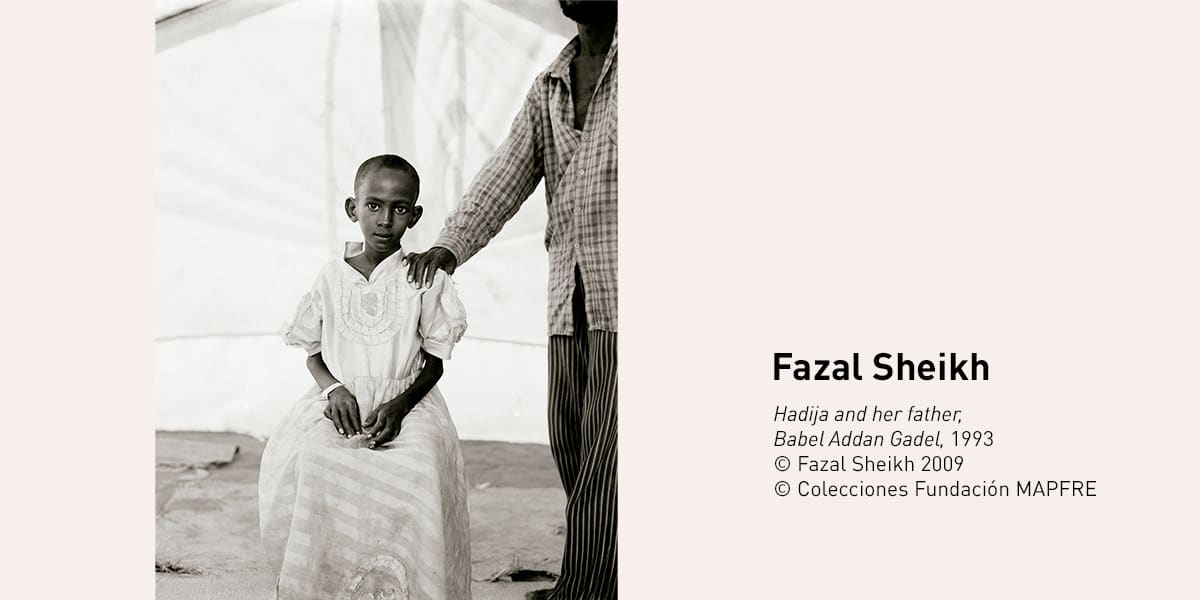 Hadija and her father - Fundación MAPFRE