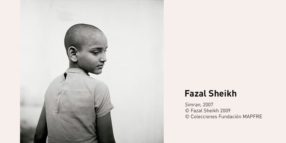 Photographic portrait "Simran" - Fundación MAPFRE