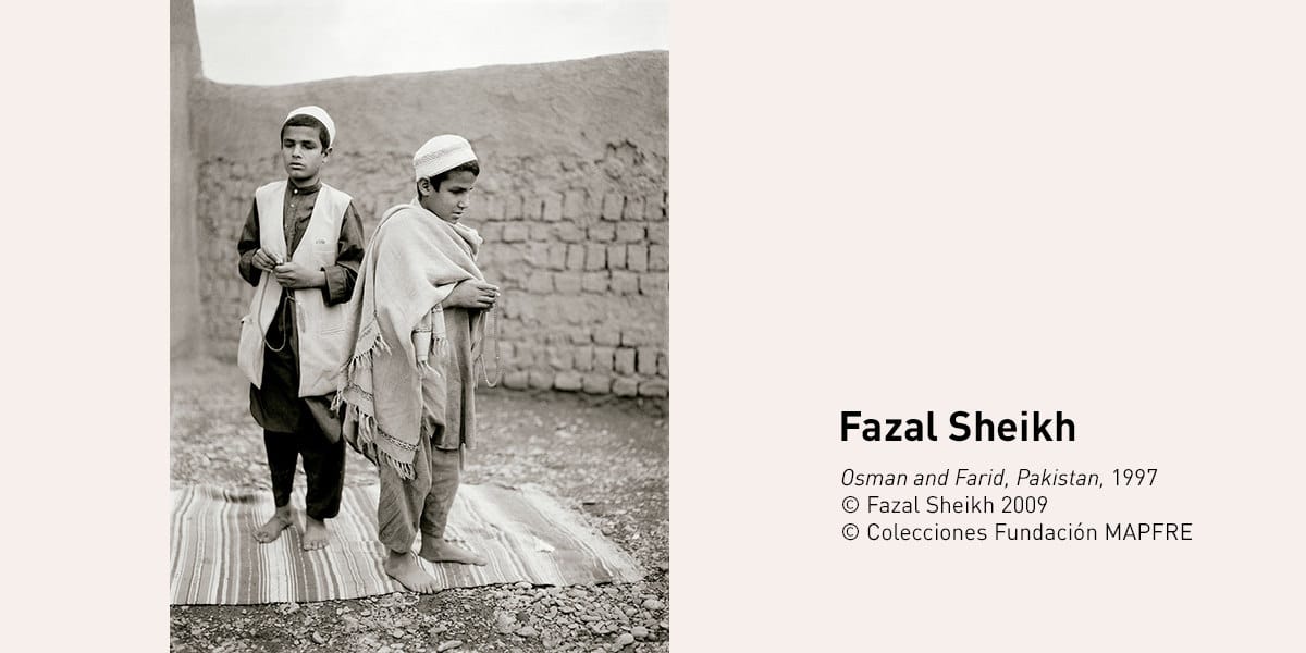Photographic portrait "Osman and Farid" - Fundación MAPFRE