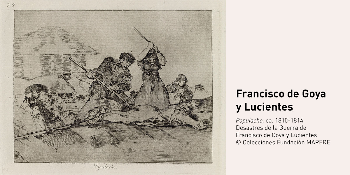 Populacho by Francisco de Goya - Fundación MAPFRE