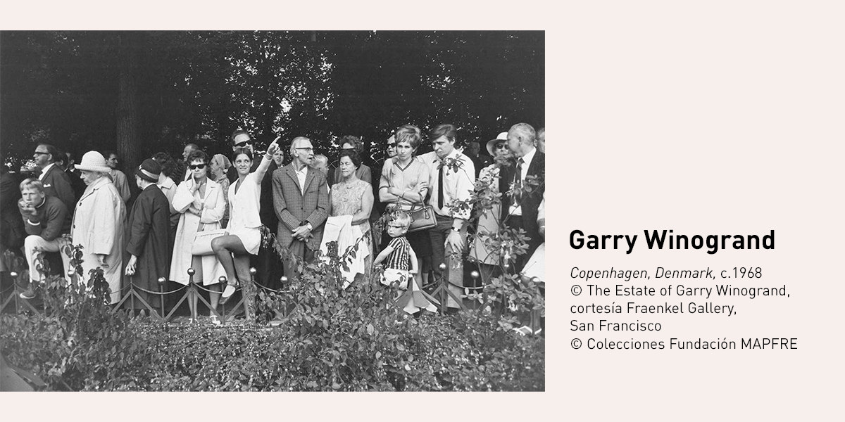 Copenhagen en 1968 by Garry Winogrand - Fundación MAPFRE