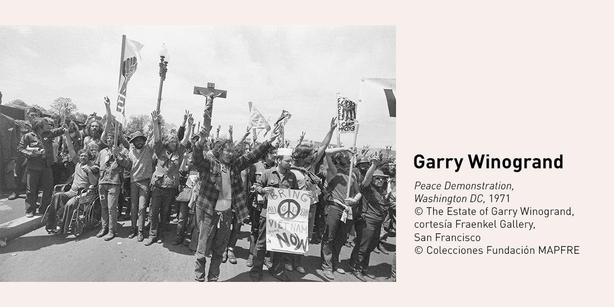Peace Demonstration, Washington DC 1971 - Fundación MAPFRE