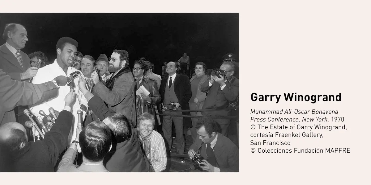 Muhammad Ali Press Conference, New York 1970 - Fundación MAPFRE