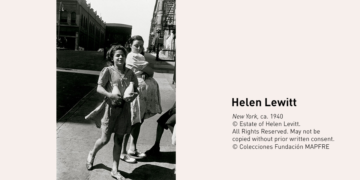 New York 7 by Helen Levitt - Fundación MAPFRE