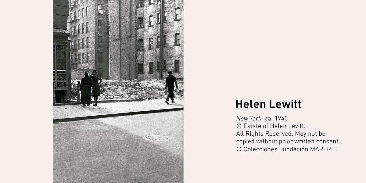 New York 6 by Helen Levitt - Fundación MAPFRE