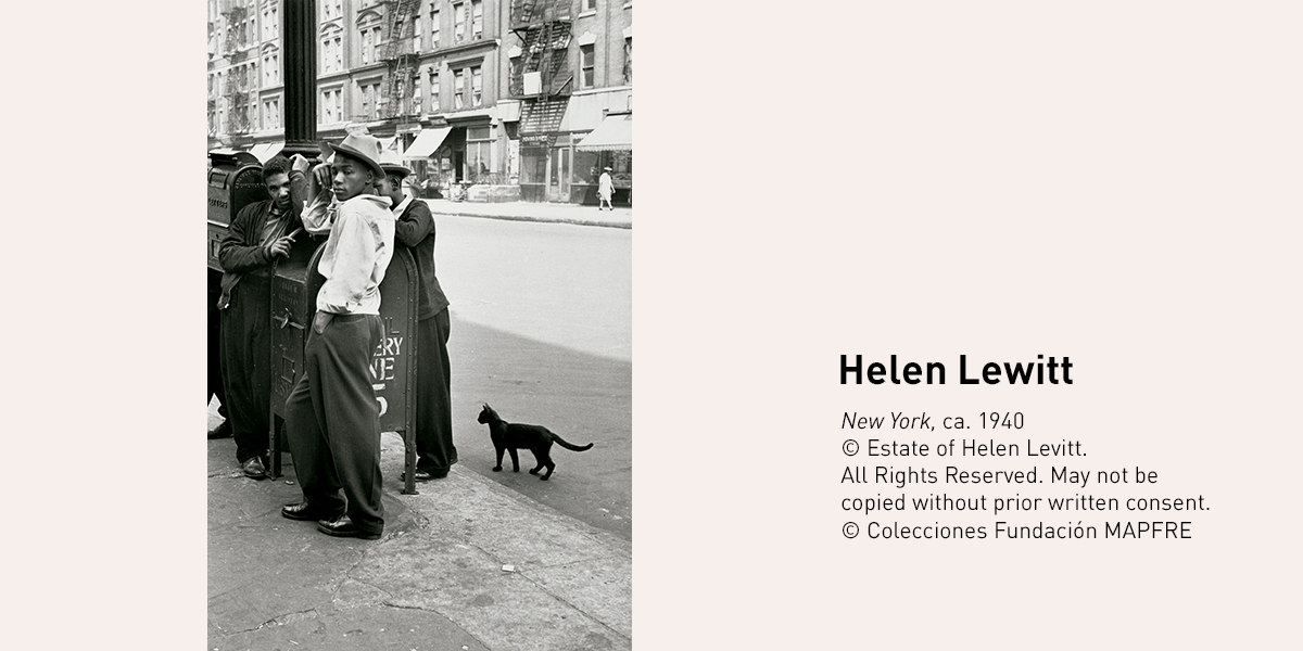 New York 11 por Helen Lewitt - Fundación MAPFRE