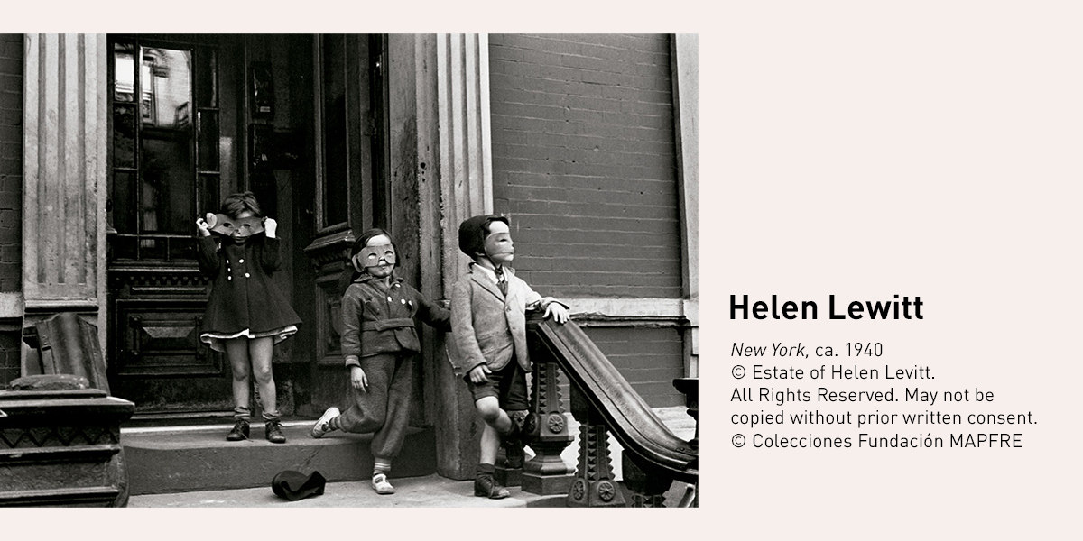 New York 4 por Helen Lewitt - Fundación MAPFRE