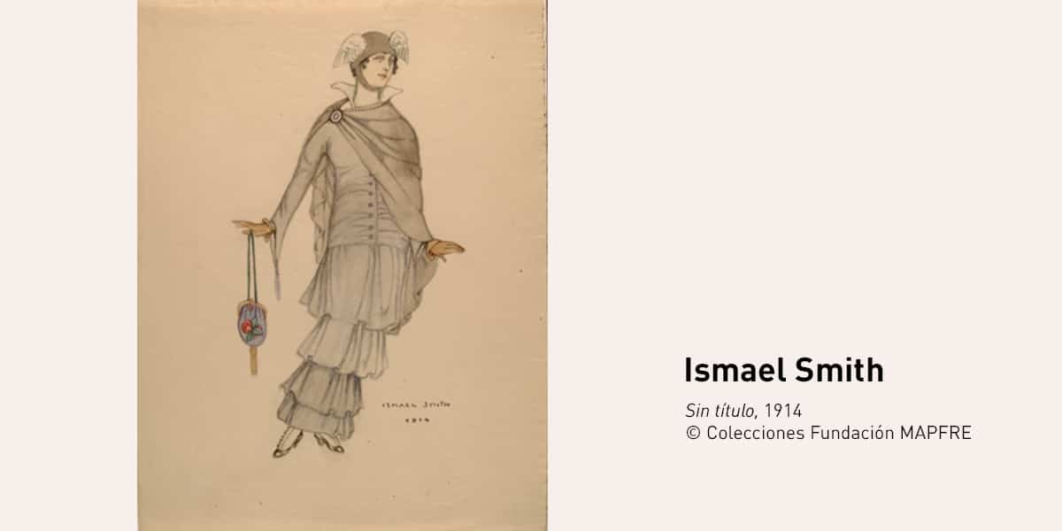 Dibujo de Ismael Smith "Sin título" - Fundación MAPFRE