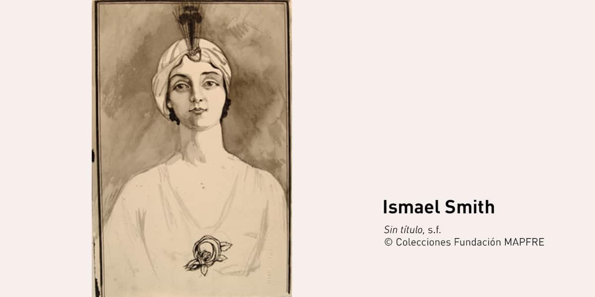 Drawing by Ismael Smith "Untitled" - Fundación MAPFRE