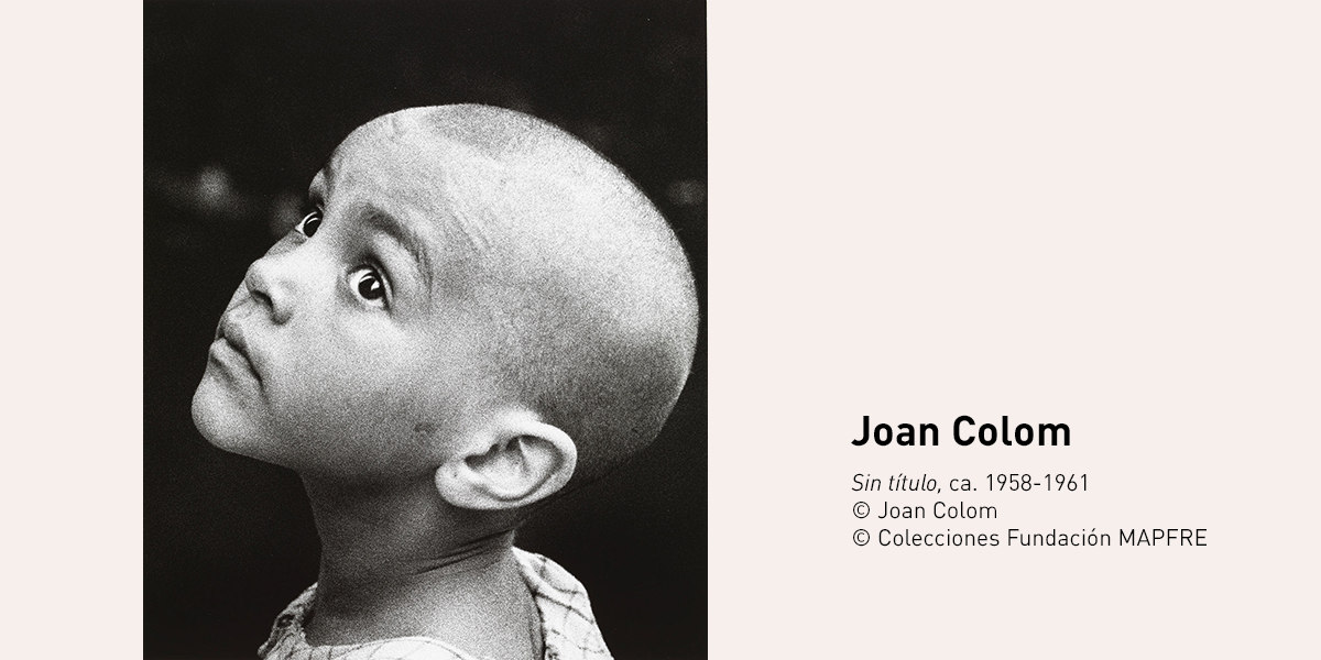 Portrait of a child (Joan Colom) - Fundación MAPFRE