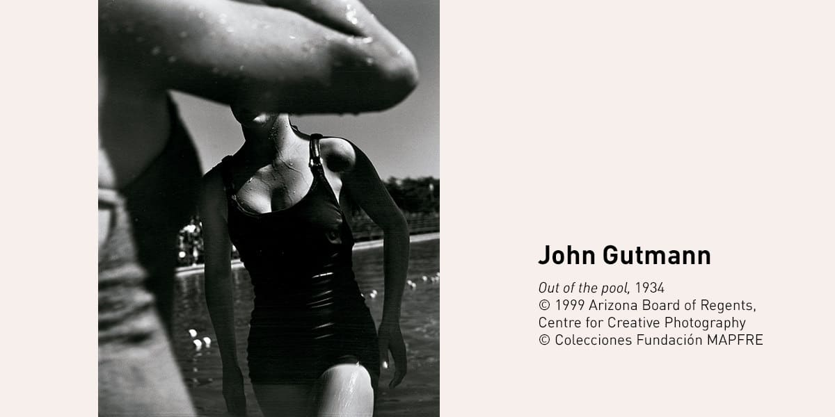 Photographic portrait Out of the pool - Fundación MAPFRE