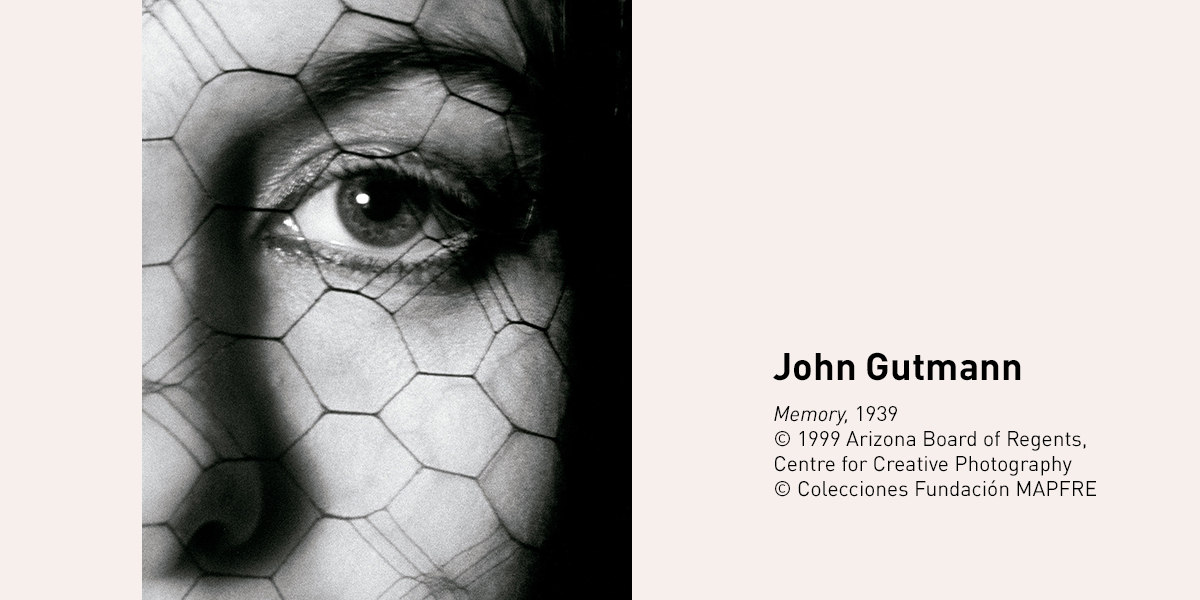 Photographic portrait Memory (John Gutmann) - Fundación MAPFRE