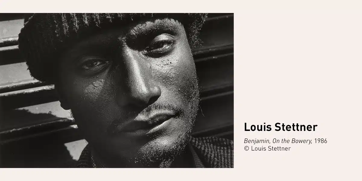Benjamin, On the Bowery - Louis Stettner | Fundación MAPFRE