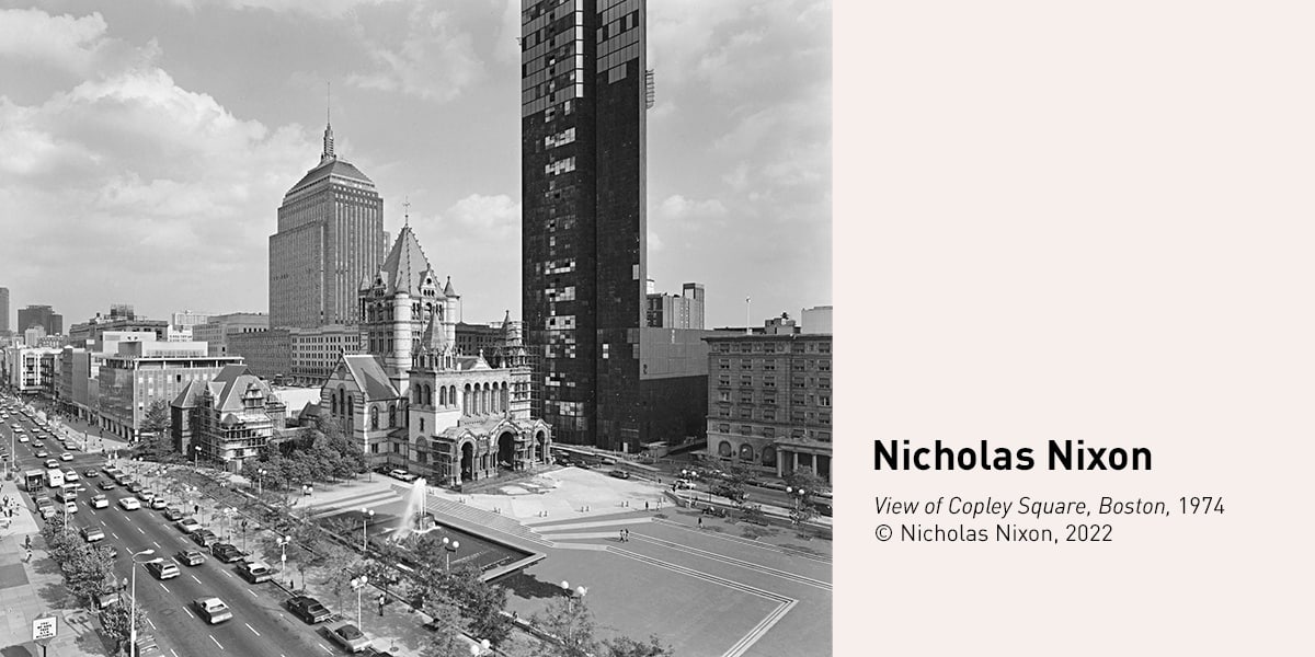 Fotografía "View of Copley Square, Boston" - Fundación MAPFRE