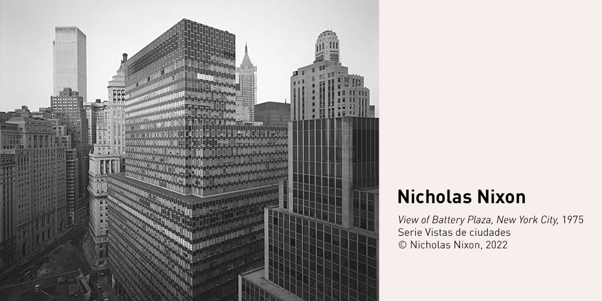 Photography "View of Battery Plaza, New York City" - Fundación MAPFRE