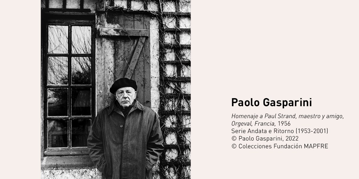 Photograph "Homenaje a Paul Strand, maestro y amigo"