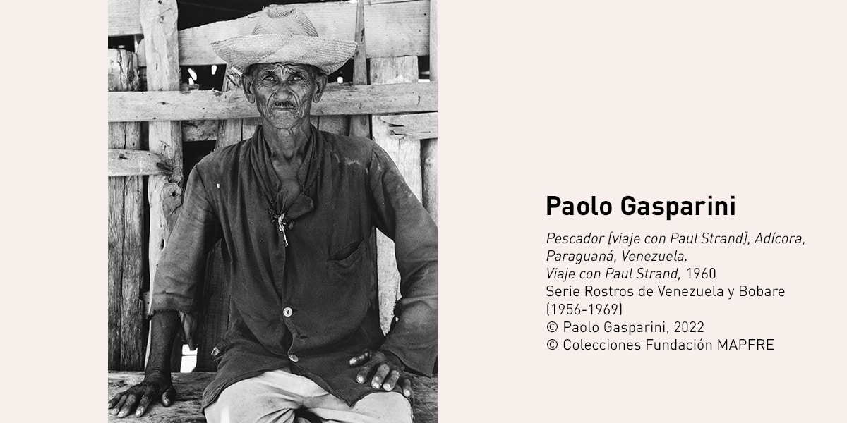 Photograph "Pescador [viaje con Paul Strand], Adícora, Paraguaná ...
