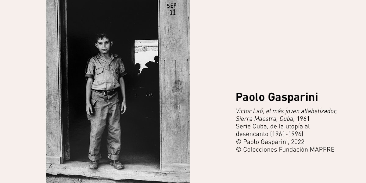 Photograph "Victor Laó, el más joven alfabetizador"