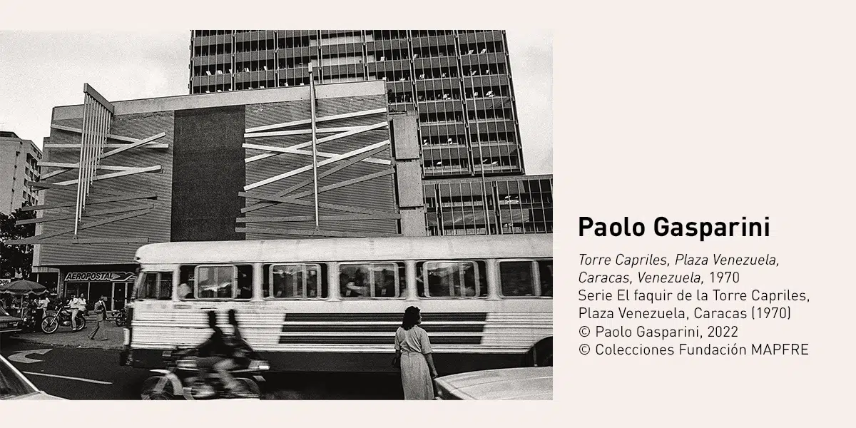 El faquir de la Torre Capriles, Plaza Venezuela - Fundación MAPFRE