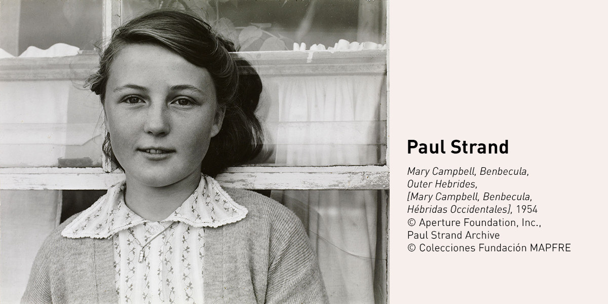 Photograph Mary Campbell by Paul Strand - Fundación MAPFRE