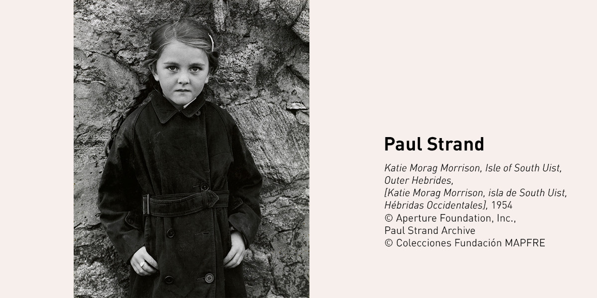 Photograph Katie Morag Morrison by Paul Strand - Fundación MAPFRE