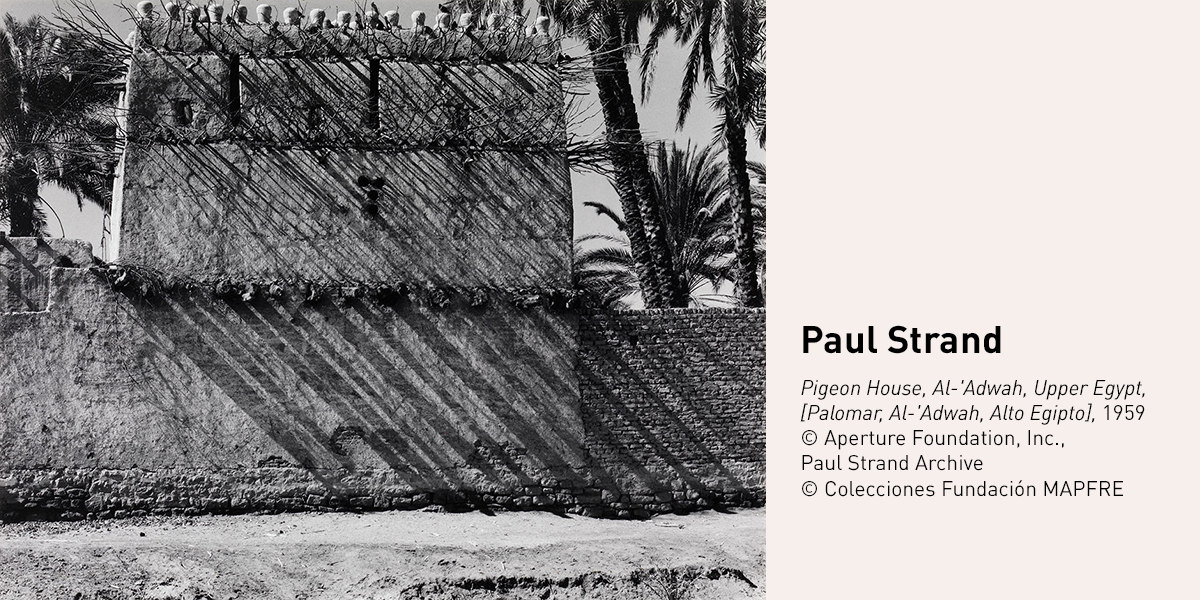 Photograph The Pigeon House by Paul Strand - Fundación MAPFRE