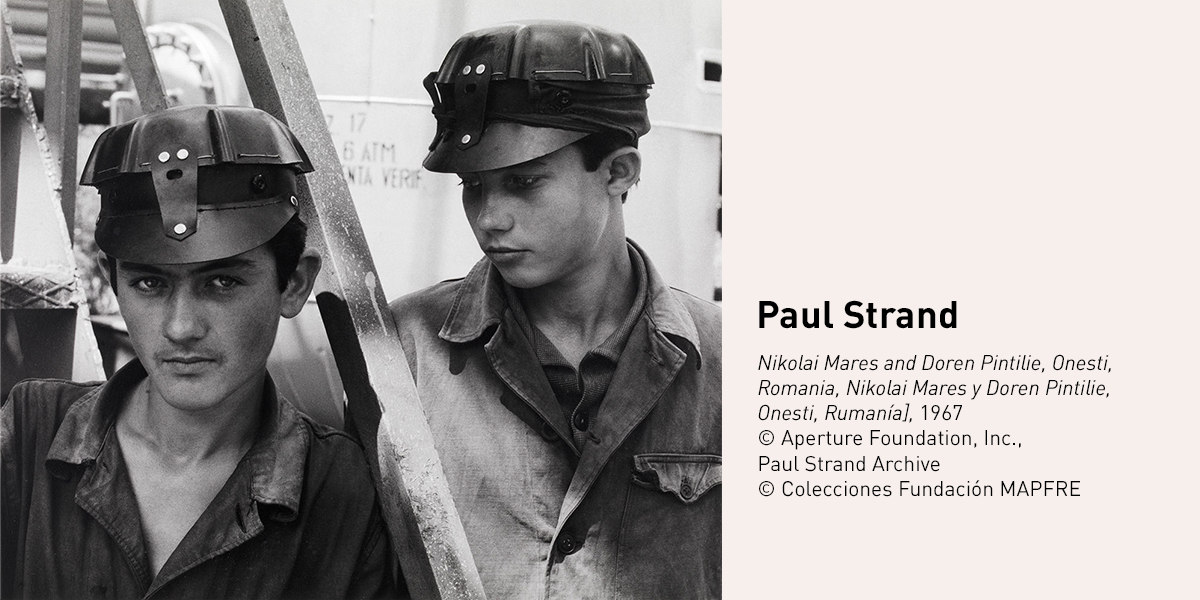 Fotografía Nikolai Mares and Doren de Paul Strand - Fundación MAPFRE