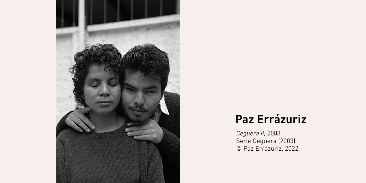 Fotografia "Ceguera II" de Paz Errázuriz