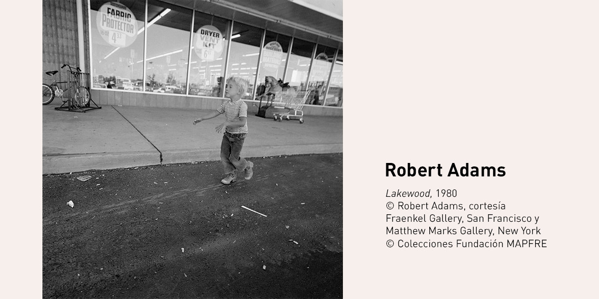Photograph Lakewood by Robert Adams - Fundación MAPFRE