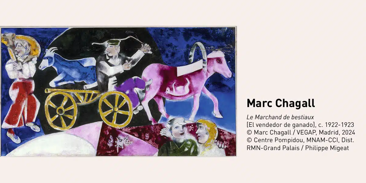 Exposición de Marc Chagall en Madrid - Fundación MAPFRE