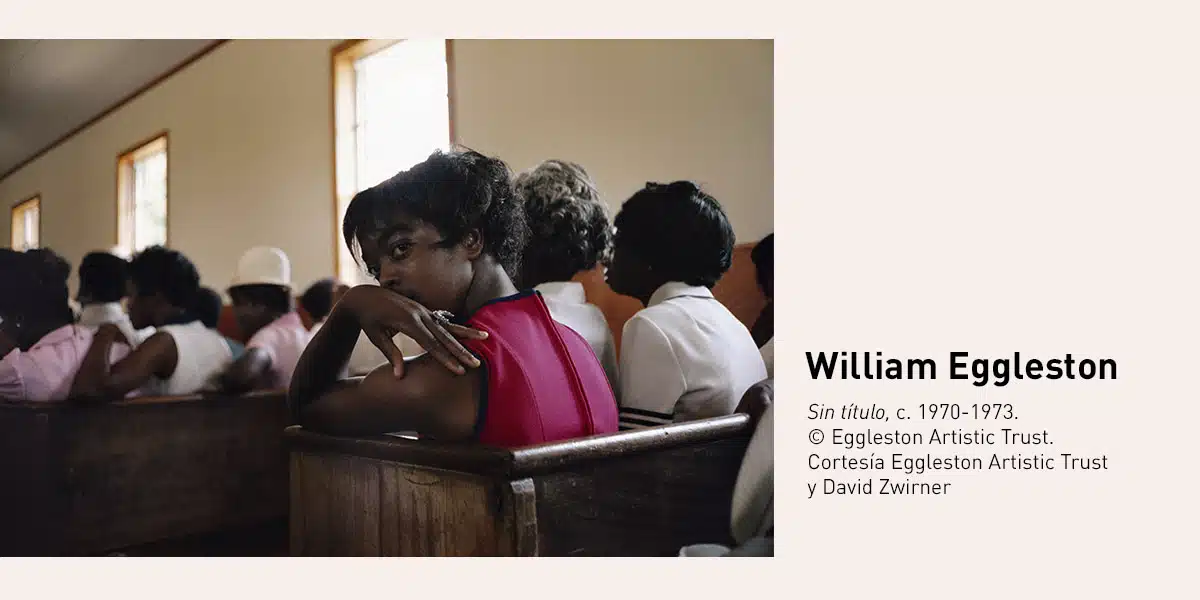 William Eggleston exhibition in Barcelona
